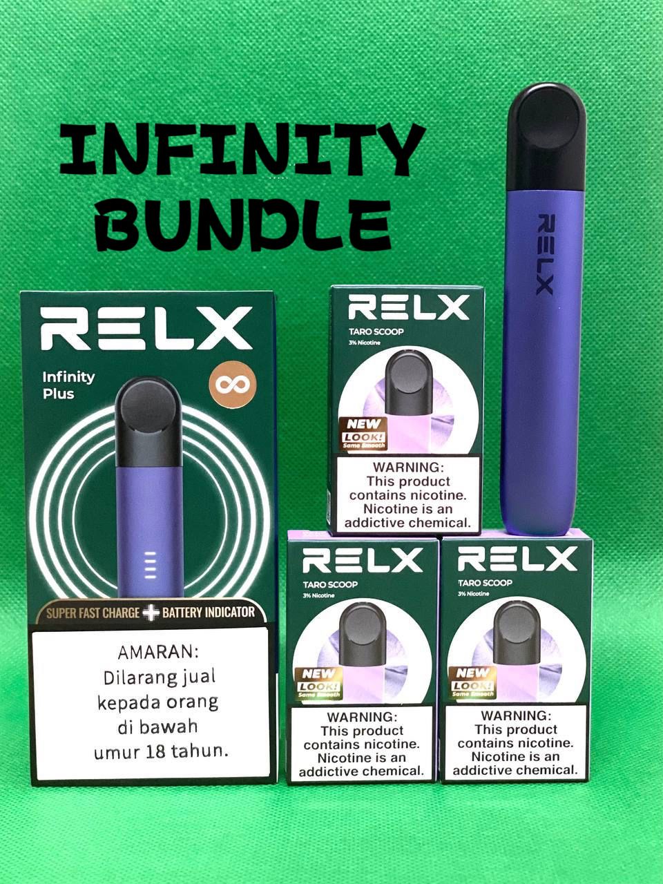 DEVICE & POD BUNDLE C (RELX INFINITY) - Vape SG Cod
