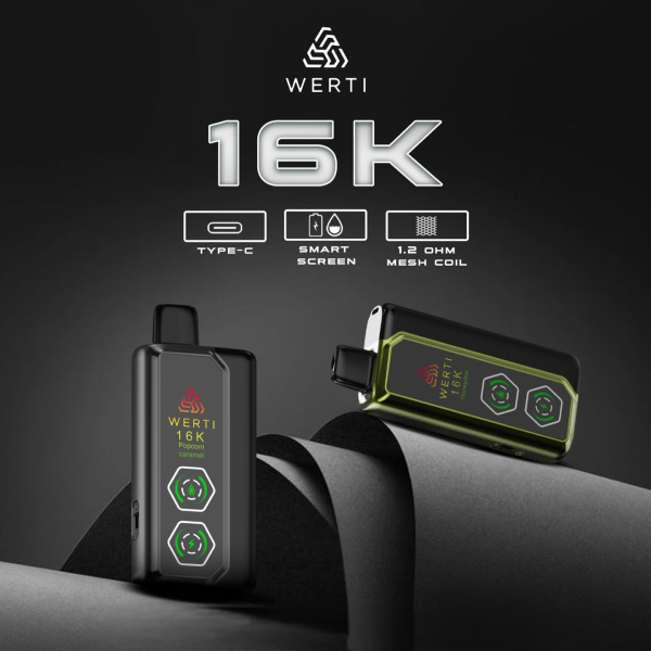 WERTI 16000 RECHARGEABLE DISPOSABLE - Vape SG Cod